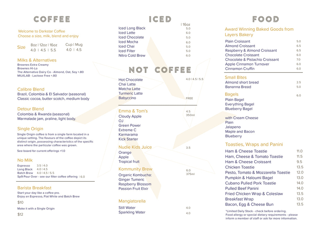 The Experience Lab Cafe – Darkstar Coffee